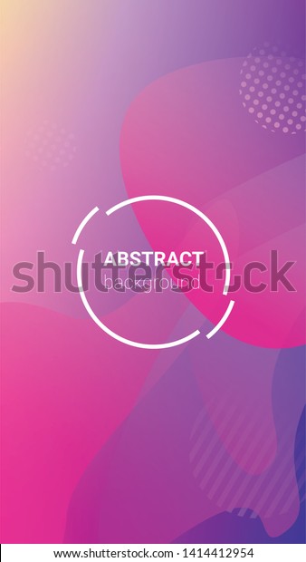Colorfull Background Horizontal Orientation Banner Design Stock Vector ...