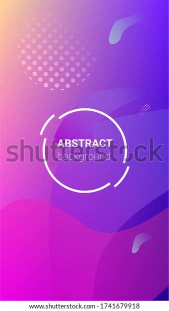 Colorfull Background Horizontal Orientation Banner Design Stock Vector ...