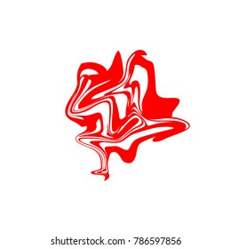 Colorfull Spill Paint Vector Illustration Stock Vector (Royalty Free ...