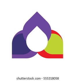 Colorfull Vector Logo Icon Element Stock Vector (Royalty Free ...