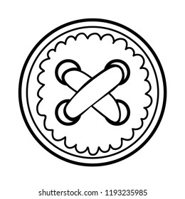 Coloring Book Children Clothes Button Stock Vector (Royalty Free ...