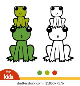 Step By Step Draw Frog Drawing Stock Vector (Royalty Free) 2125046558