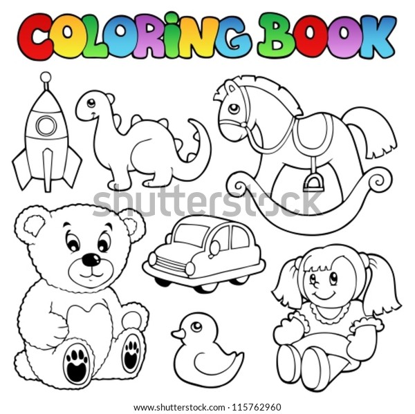 78,890 Toys Coloring Book Images, Stock Photos & Vectors | Shutterstock