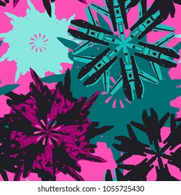 Coloring Mechanic Flowers Pattern Texture Stock Vector (Royalty Free ...