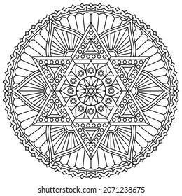 336 Jewish Star Mandala Images, Stock Photos & Vectors | Shutterstock
