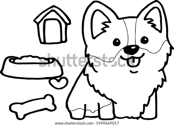Coloring Pages Kids Printables Stock Vector (Royalty Free) 1949669017 ...