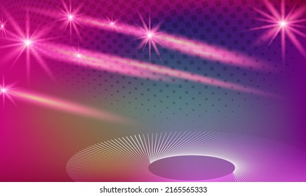 Colors Cover Page Horizontal Template Background Stock Vector (Royalty ...
