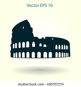 Colosseum Vector Illustration Stock Vector (Royalty Free) 430707274 ...