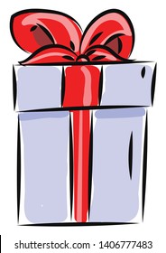 Colour Drawing Gift Box Vector Color Stock Vector (Royalty Free ...