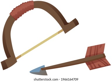 Colour Illustration Cartoonish Bow Stock Vector (Royalty Free ...