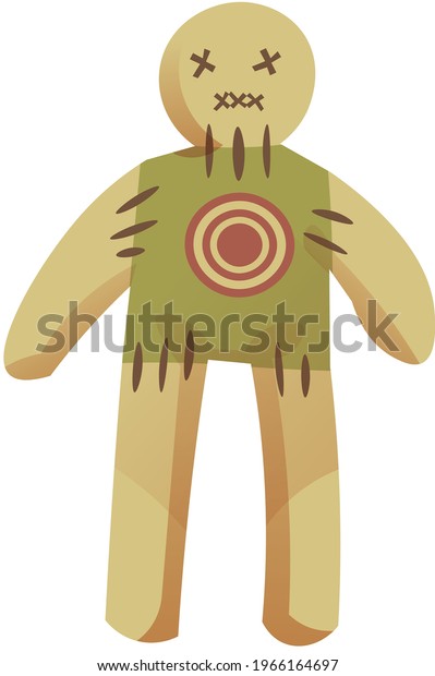 Colour Illustration Cartoonish Dummy Stock Vector (Royalty Free ...
