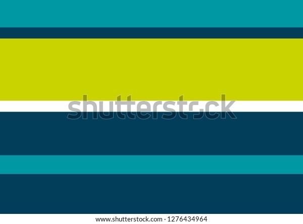 Colourful Bold Horizontal Stripe Design Teal Stock Vector (Royalty Free ...