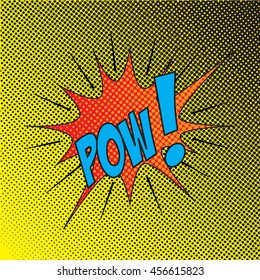 Colourful Comic Book Style Explosion Vector Stock Vector (Royalty Free ...