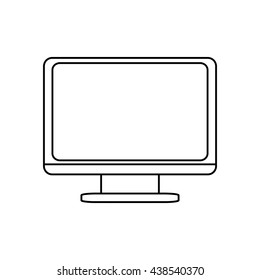 Com Vector Illustration Over White Background Stock Vector (Royalty ...