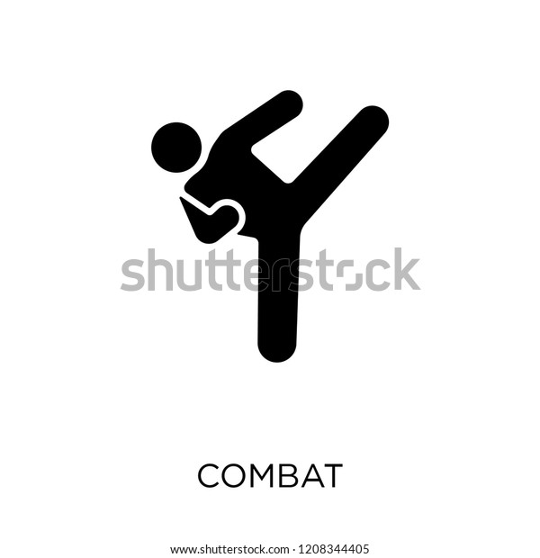Combat Icon Combat Symbol Design Army Stock Vector (Royalty Free ...