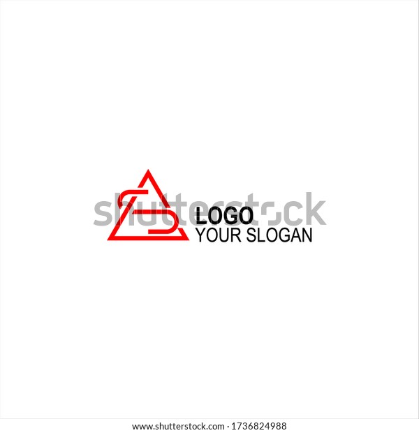 Combination Alphabet Red Colour Stock Vector (Royalty Free) 1736824988 ...