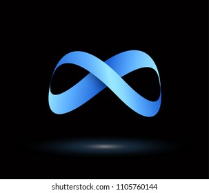 Combination Figure 8 Abstract Vector Logo Stock Vector (Royalty Free ...