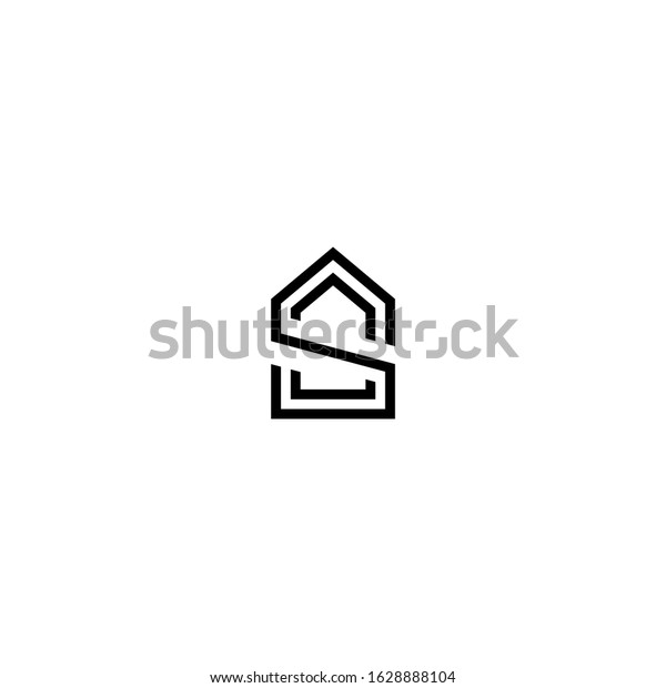 Combination Letter S Logo That Shaped Stock Vector (Royalty Free ...