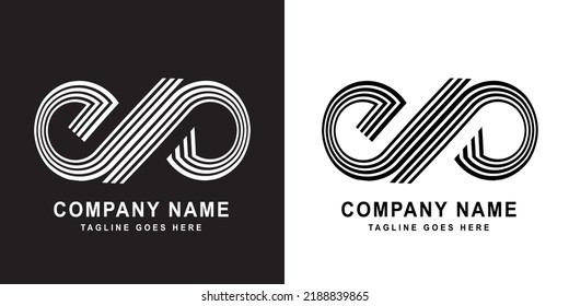 Combined Logo Letters E P Stile Stock Vector (Royalty Free) 2188839865 ...