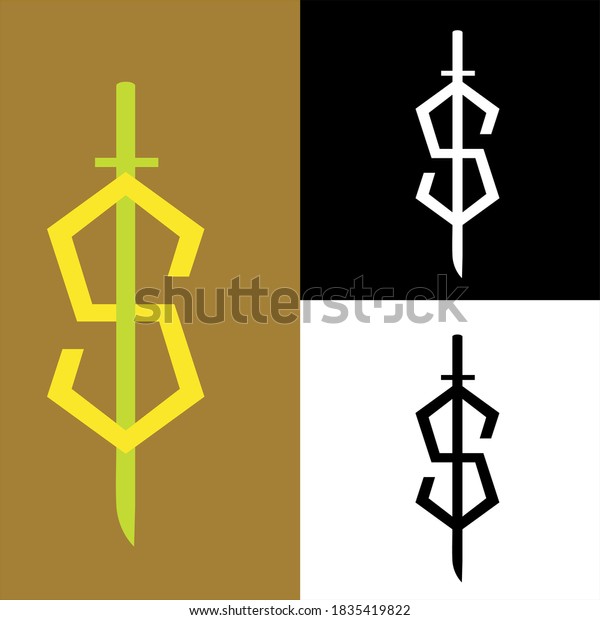 Combined Symbol S Stock Vector (Royalty Free) 1835419822 | Shutterstock
