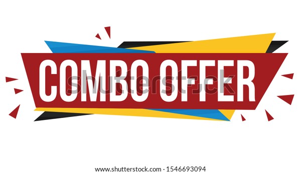 Combo Offer Banner Design On White Stock Vector (Royalty Free ...