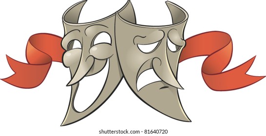 1,829 Theatre mask ribbon Images, Stock Photos & Vectors | Shutterstock