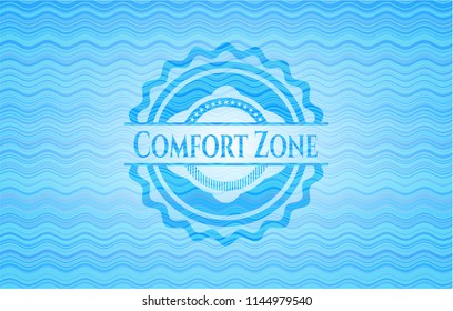 Comfort Zone Warer Style Emblem Stock Vector (Royalty Free) 1144979540 ...