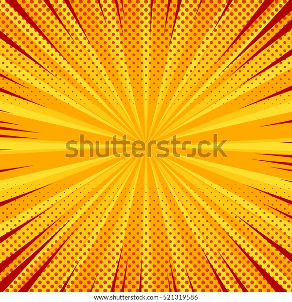 Comic Book Background Old Vintage Magazine Stock Vector (Royalty Free ...