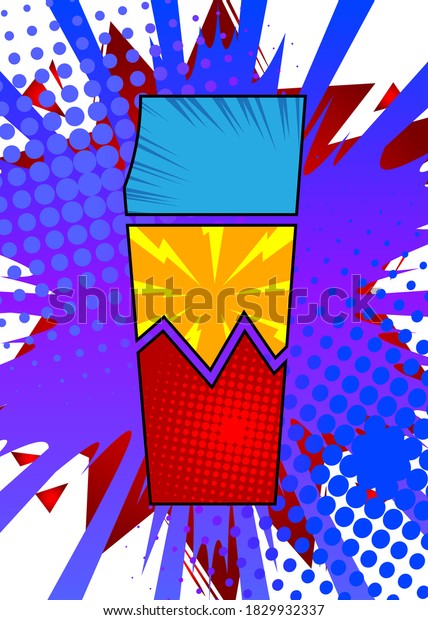 Comic Book Design Background Cartoon Illustration Stock Vector (Royalty ...