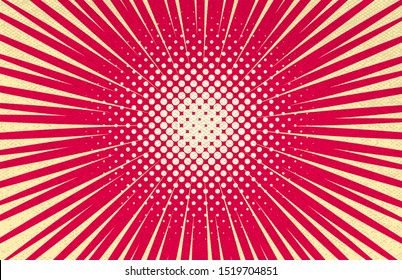 Comic Book Halftone Texture Pop Art Stock Vector (Royalty Free ...