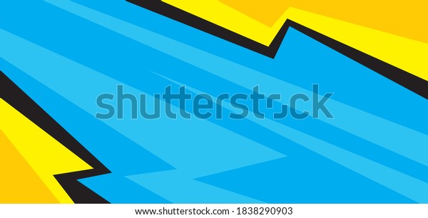 Comic Book Page Design Magazine Cover Stock Vector (Royalty Free ...