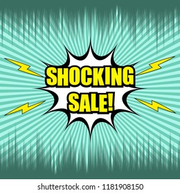 Comic Book Page Promotional Concept Yellow Stock Vector (Royalty Free ...