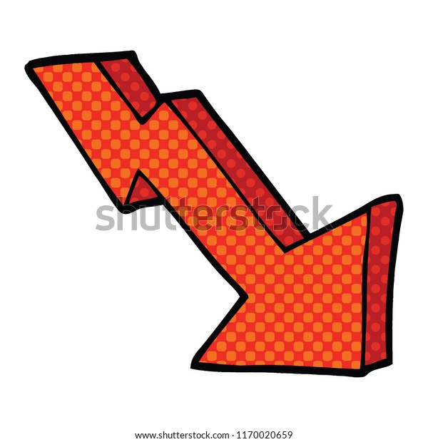 Comic Book Style Cartoon Business Loss Stock Vector (Royalty Free ...