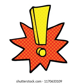 Hand Drawn Doodle Style Cartoon Exclamation Stock Vector (Royalty Free ...