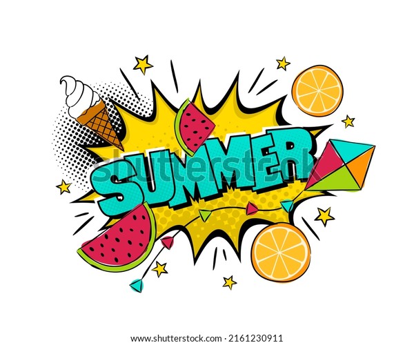 152,319 Comic summer 图片、库存照片和矢量图 | Shutterstock
