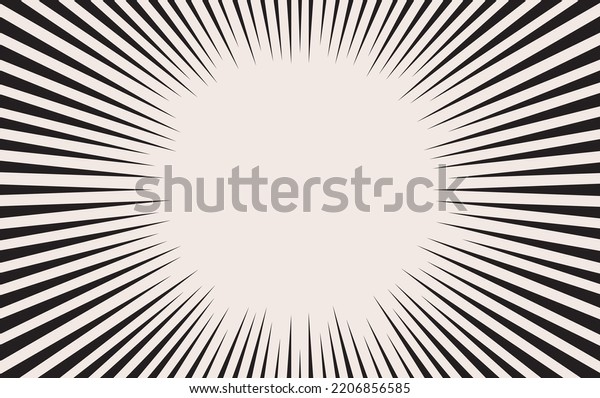 Comic Manga Background Panel Effect Shocked Stock Vector (Royalty Free ...