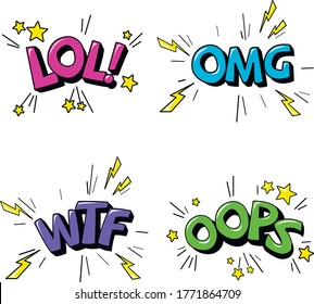 909 Wtf stickers Images, Stock Photos & Vectors | Shutterstock