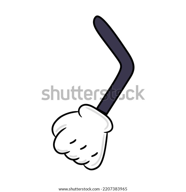 Comical Hands Funny Cartoon Arms Gloves Stock Vector (Royalty Free ...