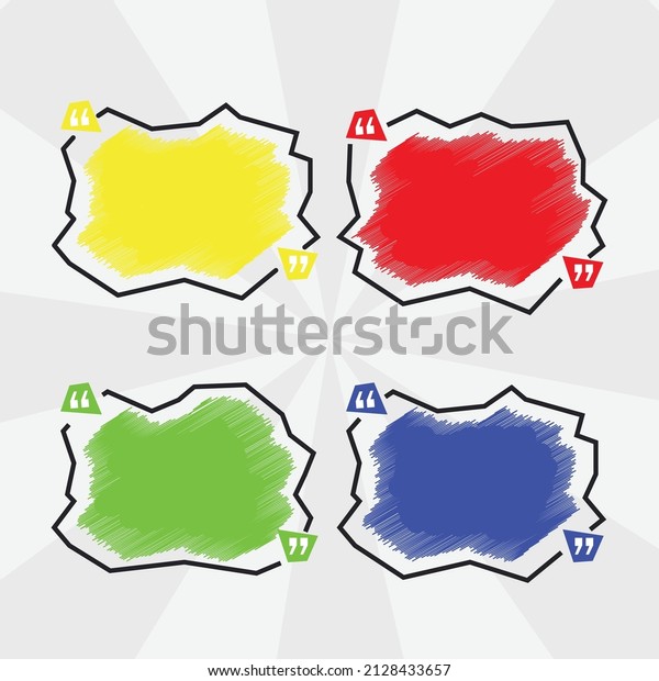 Comics Thought Box Design Background Stock Vector (Royalty Free ...