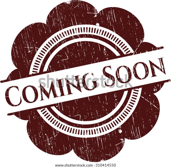 Coming Soon Rubber Stamp Stock Vector (Royalty Free) 310414550 ...