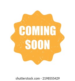 Coming Soon Stamp Grunge Effect Media Stock Vector (Royalty Free ...