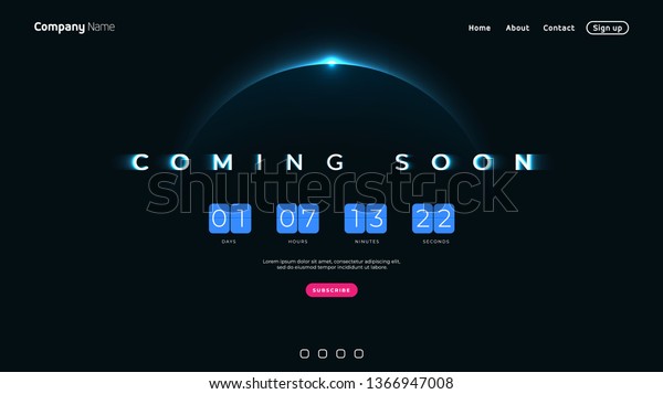 2,351 Coming Soon Clock Images, Stock Photos & Vectors | Shutterstock