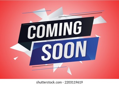 Coming Soon Word Concept Vector Illustration Stock Vector (Royalty Free ...