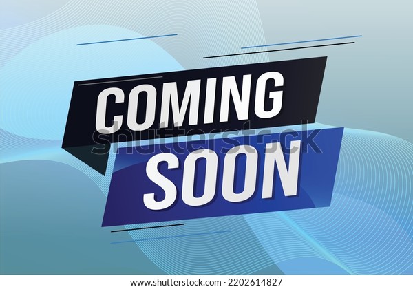 Coming Soon Word Concept Vector Illustration Stock Vector (Royalty Free ...