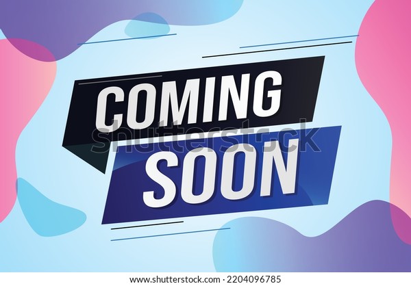 Coming Soon Word Concept Vector Illustration Stock Vector (Royalty Free ...