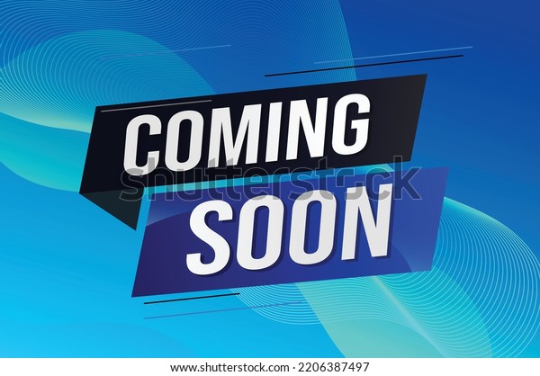Coming Soon Word Concept Vector Illustration Stock Vector (Royalty Free ...