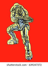 269 Science fiction commandos Images, Stock Photos & Vectors | Shutterstock