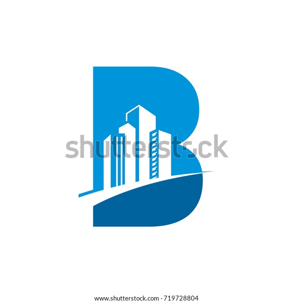 Commercial Building Logo Stock Vector (Royalty Free) 719728804 ...