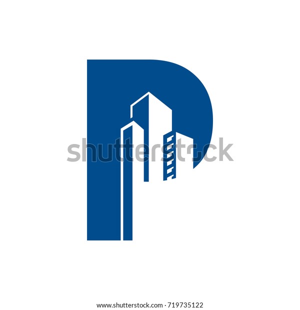 Commercial Building Logo Stock Vector (Royalty Free) 719735122 ...