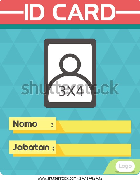 Committee Id Card Design Template Stock Vector (Royalty Free ...